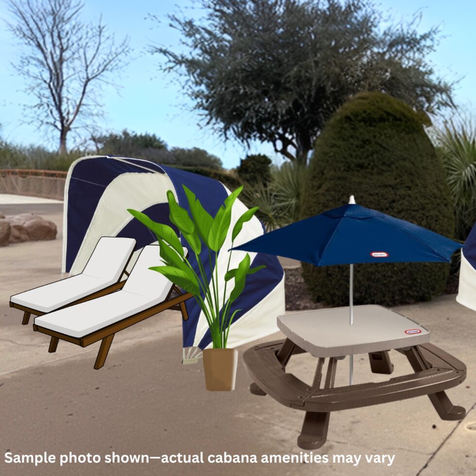 Cabanas | Hawaiian Waters The Colony and Garland